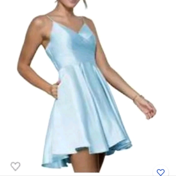 Dresses | Pretty Light Blue Dress | Poshmark